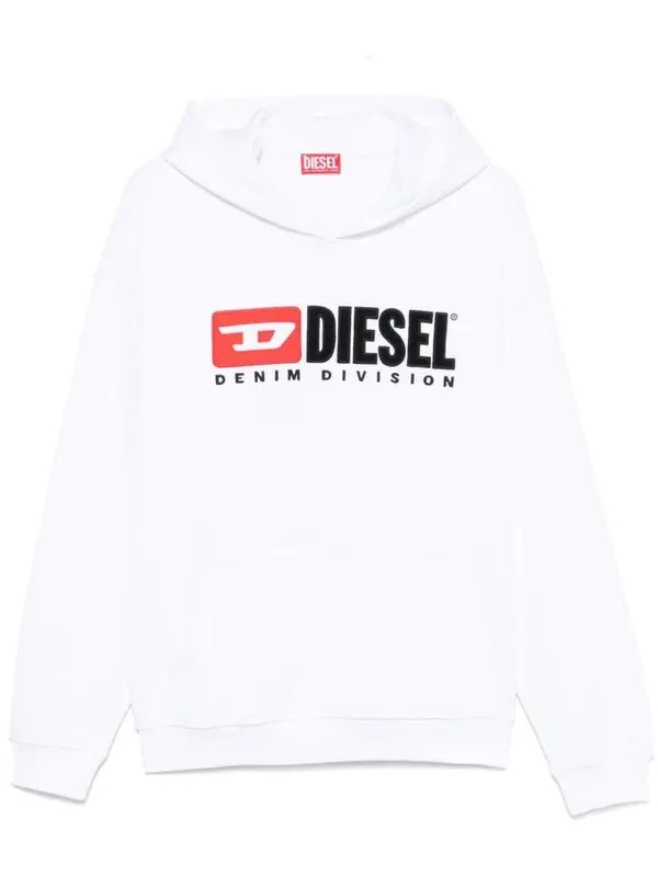 Diesel S-boxt Hoodie - White
