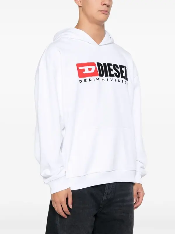 DIESEL® S-boxt Hoodie - White