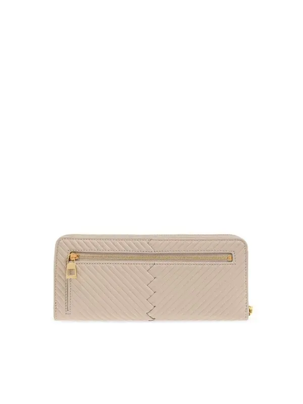 Loewe Leather Wallet - Neutrals