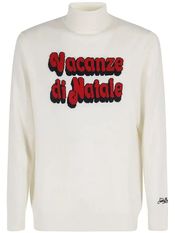 MC2 SAINT BARTH Dolce Vita Jumper - White