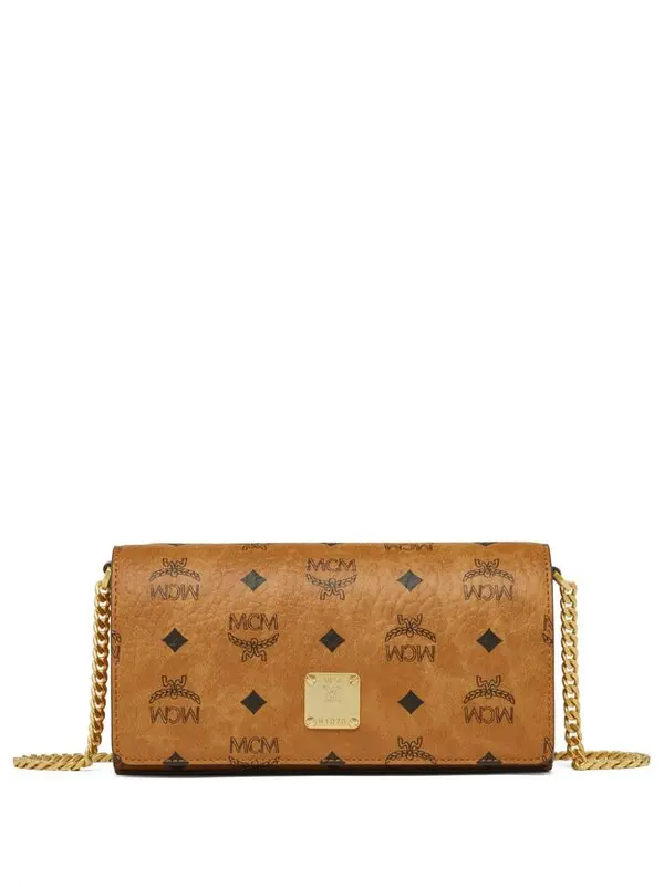 Mcm Aren Crossbody Bag - Brown