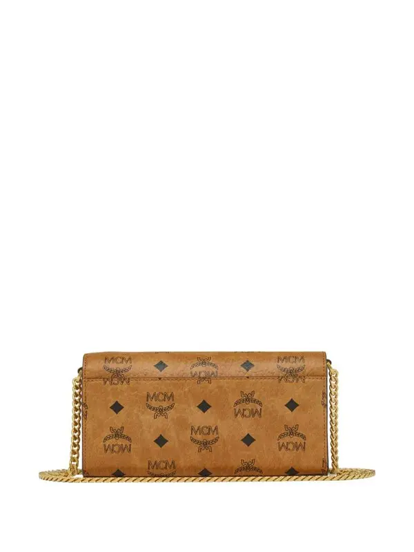 Mcm Aren Crossbody Bag - Brown