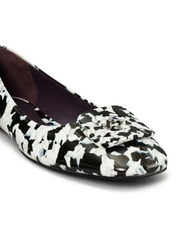 Tory Burch Georgia Ballerina Shoes - Black