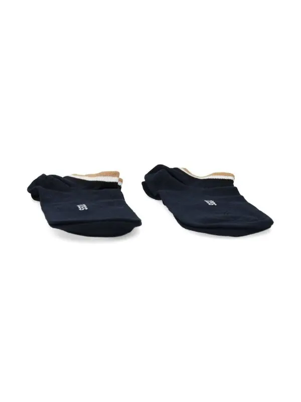 BOSS Logo Ankle Socks - Blue