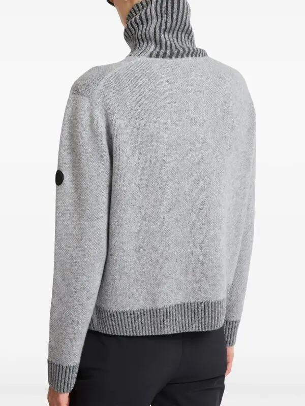 YVES SALOMON Jacquard Knit Jumper