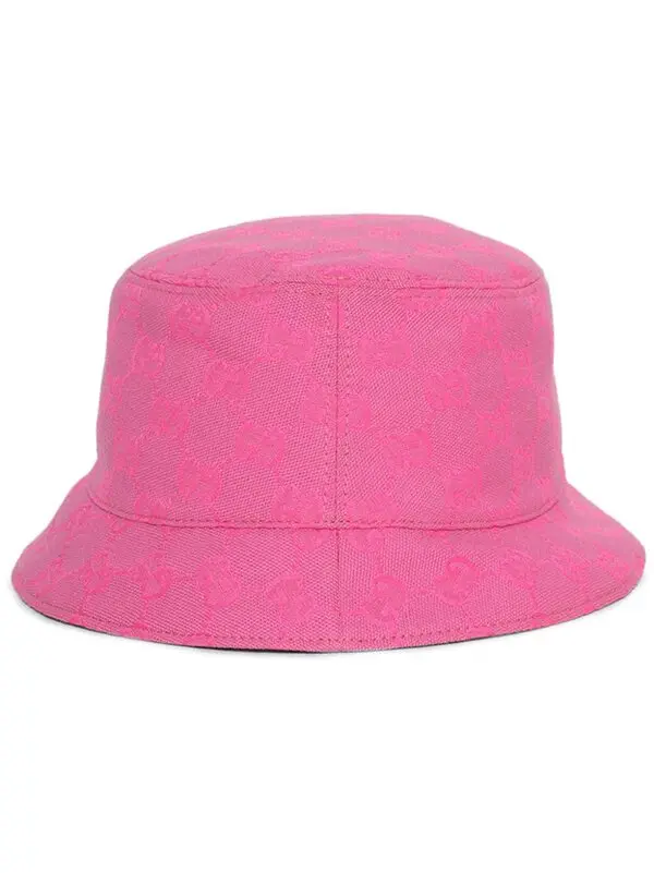 Gucci Gg Canvas Bucket Hat - Pink | Editorialist display picture 1