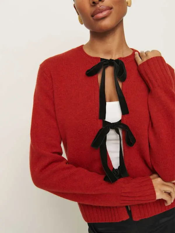 REFORMATION Sierra Regenerative Wool Cardigan