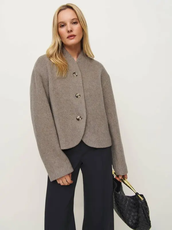 REFORMATION Owen Jacket - Grey