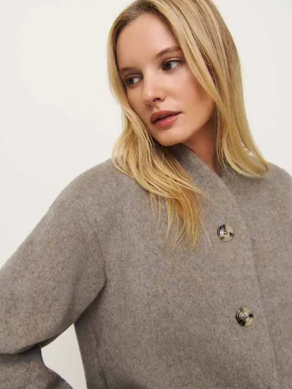 REFORMATION Owen Jacket - Grey