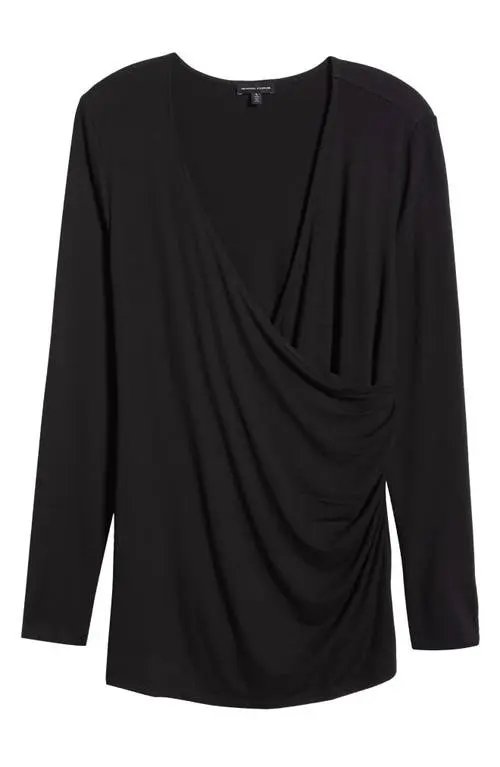 Universal Standard Liquid Cross Front Top - Black