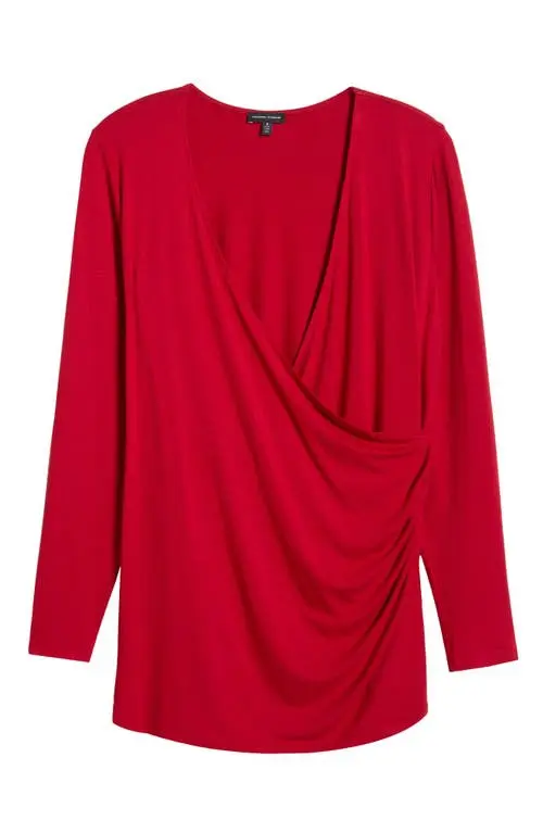 Universal Standard Liquid Cross Front Top - Savvy Red