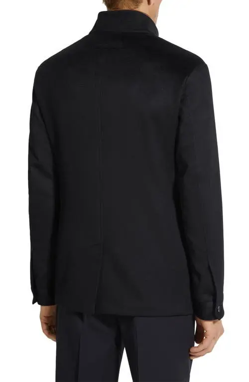 Zegna Oasi Cashmere Ii Conte Chore Jacket - Black