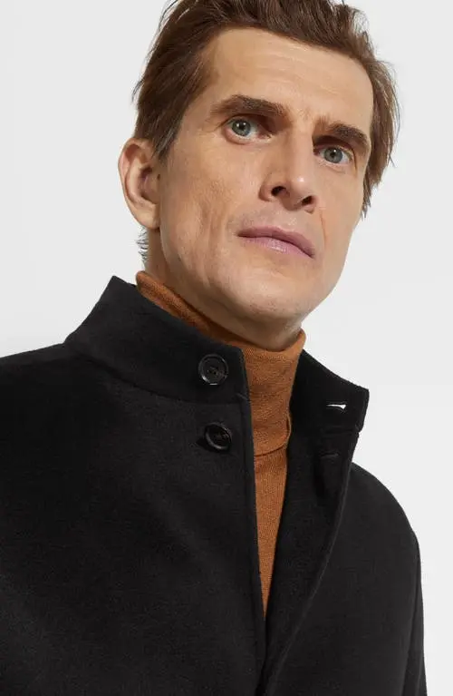 Zegna Oasi Cashmere Ii Conte Chore Jacket - Black