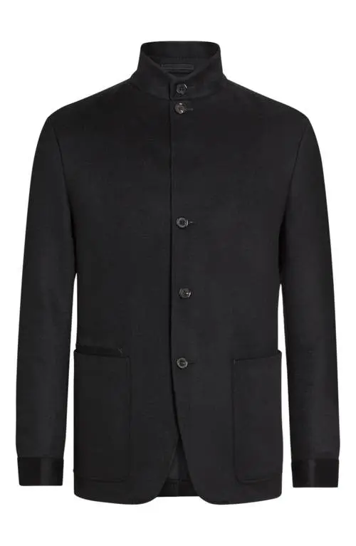 Zegna Oasi Cashmere Ii Conte Chore Jacket - Black