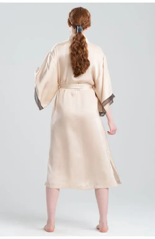 Natori Ashley Icon Robe With Lace