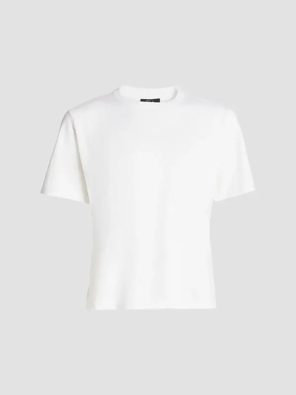 Rails Cotton-cashmere T-shirt - White