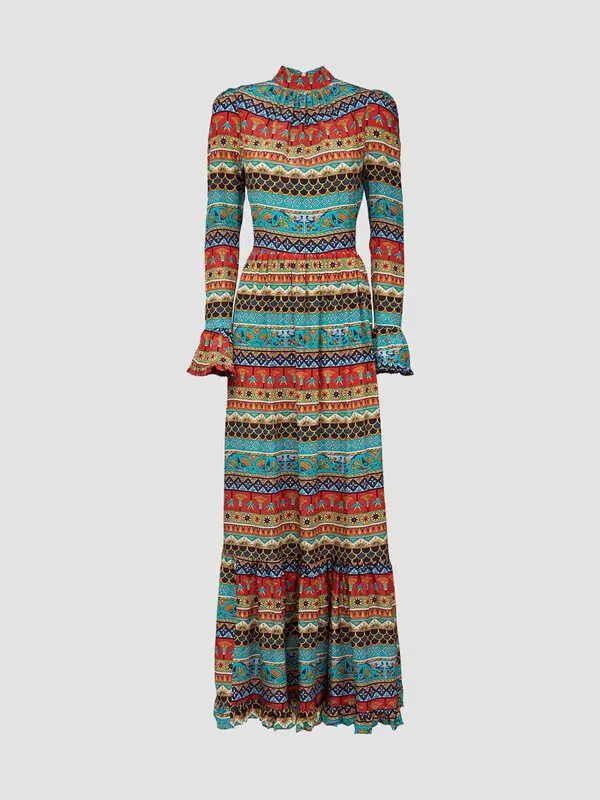 La DoubleJ Visconti Dress - Turquoise