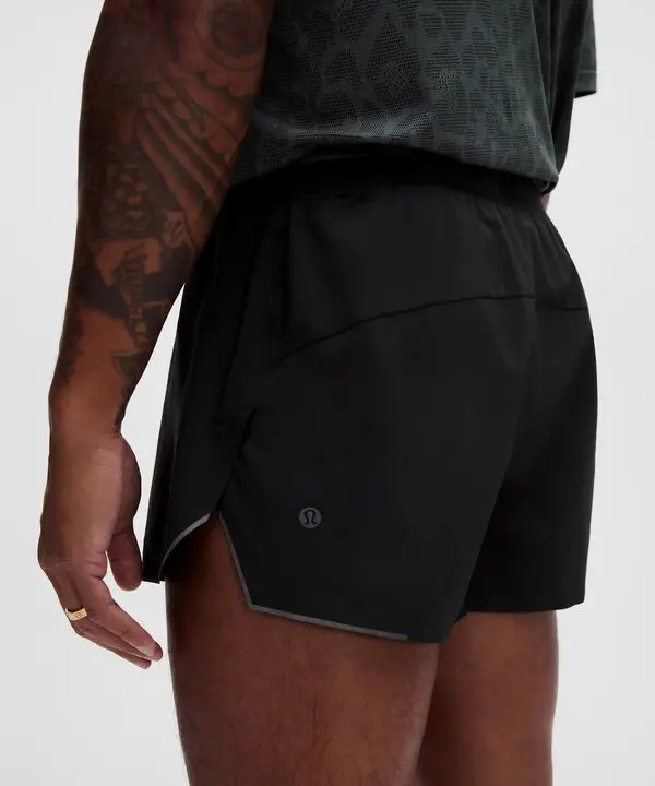 Lululemon Fast And Free Split Short 3 - Black