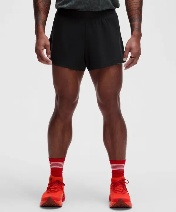 Lululemon Fast And Free Split Short 3 - Black