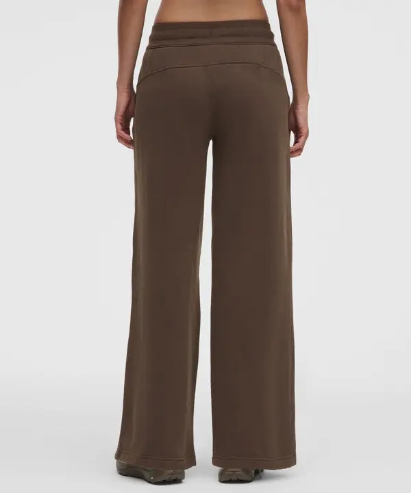 Lululemon Scuba Mid-rise Wide-leg Pant - Walnut Crunch