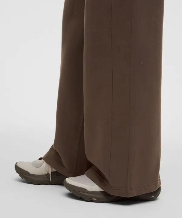 Lululemon Scuba Mid-rise Wide-leg Pant - Walnut Crunch