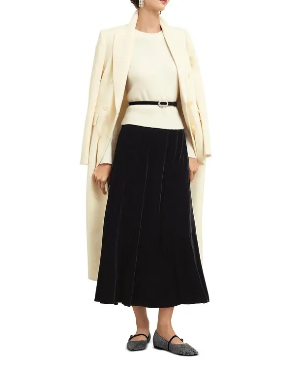 HOBBS LONDON Charteris Velvet Skirt
