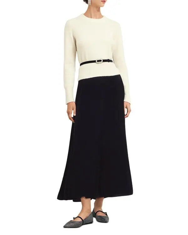 HOBBS LONDON Charteris Velvet Skirt