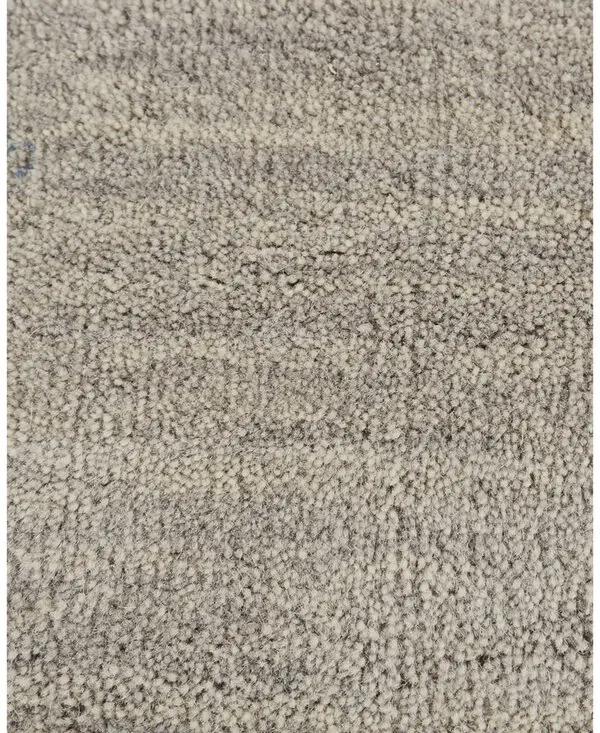 FEIZY Luna 8049f Round Area Rug, 8' X 8 - Light/grey