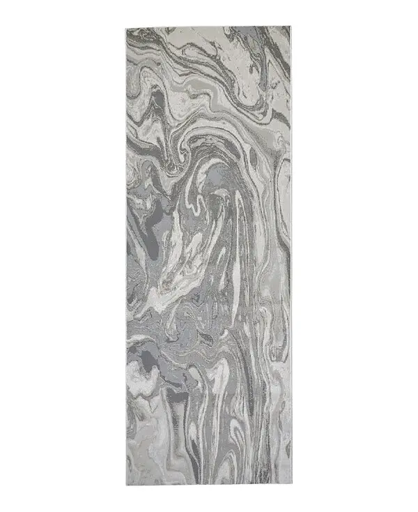 FEIZY Prasad 3894f Runner Area Rug, 2'10 X 7'10 - Light/grey
