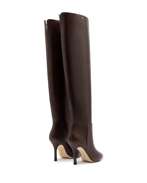 Larroude Miso Animal Print Platform Sandals