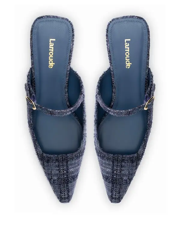 Larroude Ines Pointed Pumps