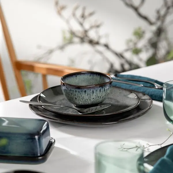 VILLEROY & BOCH Lave Gris Small Rice Bowl - Grey