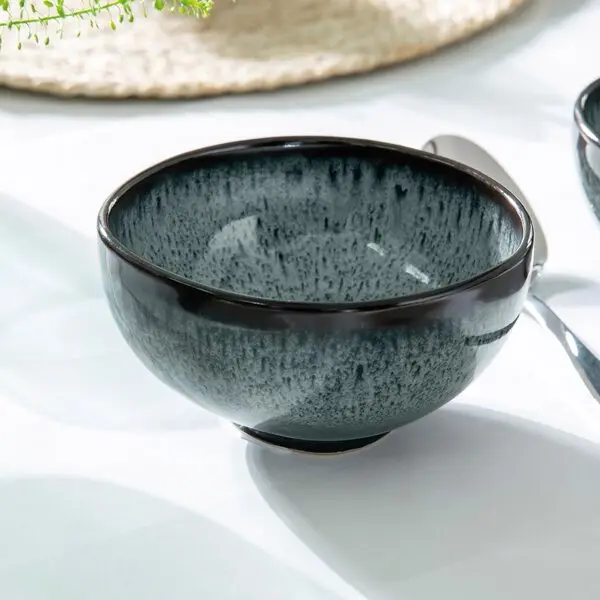 VILLEROY & BOCH Lave Gris Soup Bowl