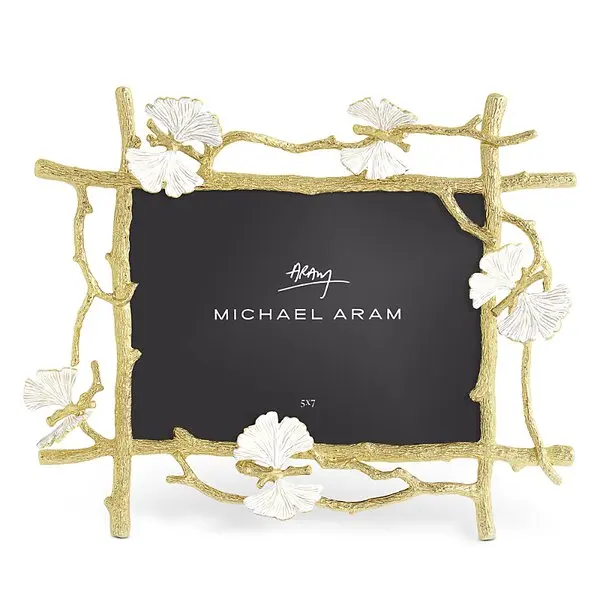 Michael Aram Butterfly Ginkgo Gold Frame, 5 X 7 - No Color