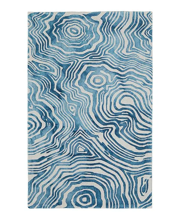 FEIZY Lorrain 8920f Area Rug, 3'6 X 5'6 - Blue/ivory
