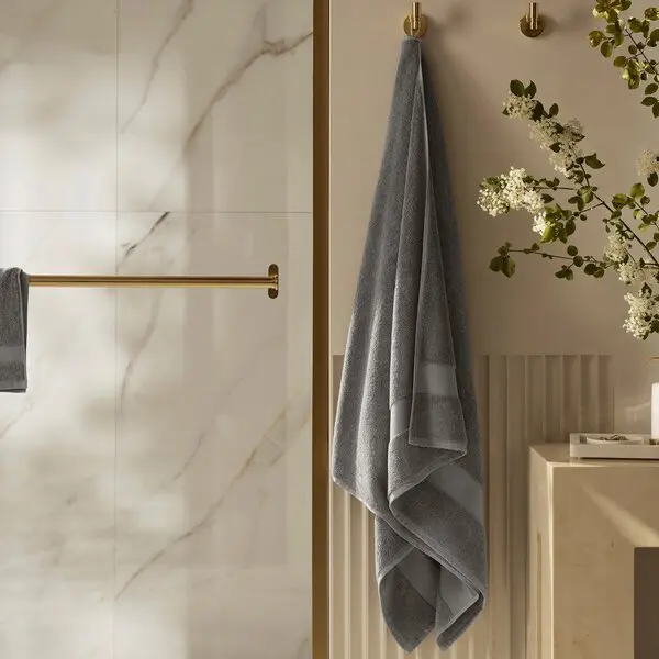 BOLL & BRANCH 6 Piece Plush Bath Sheet Set - Stone