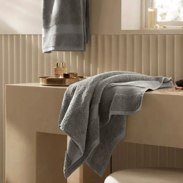 BOLL & BRANCH 6 Piece Plush Bath Sheet Set - Stone