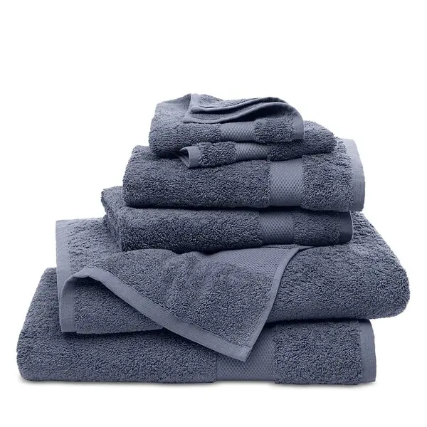 BOLL & BRANCH 6 Piece Plush Bath Towel Set - Mineral