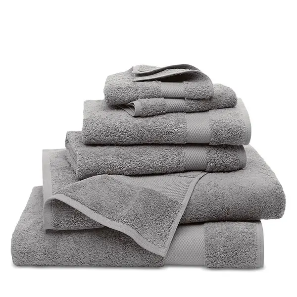 BOLL & BRANCH 6 Piece Plush Bath Towel Set - Stone