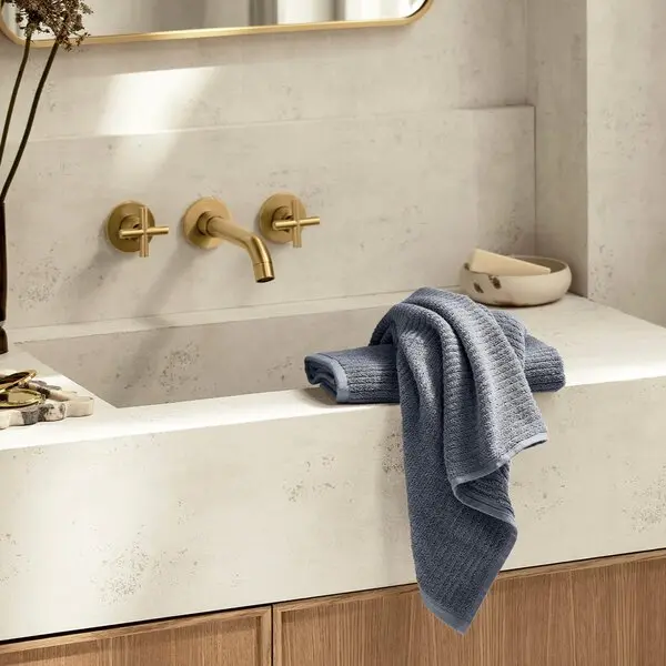 BOLL & BRANCH 6 Piece Spa Bath Towel Set - Mineral