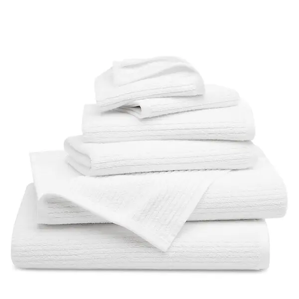 BOLL & BRANCH 6 Piece Spa Bath Towel Set - White