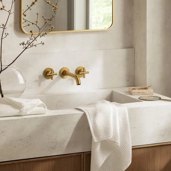 BOLL & BRANCH 6 Piece Spa Bath Towel Set - White