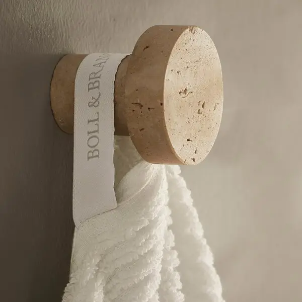 BOLL & BRANCH 6 Piece Spa Bath Towel Set - White