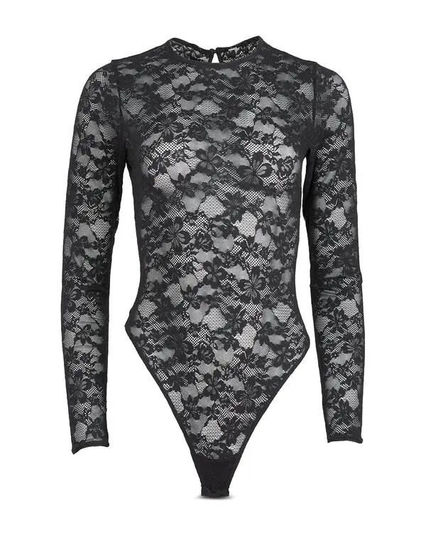 FLEUR DU MAL Le Stretch Thong Bodysuit