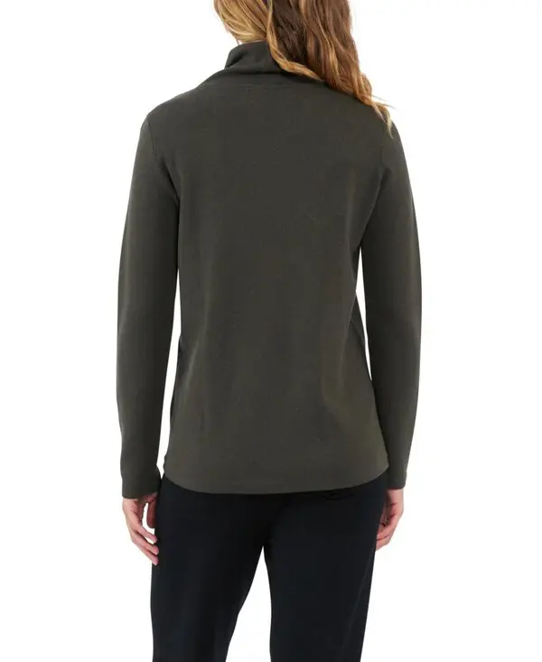 RIPE MATERNITY Cassie Cross Over Nursing Knit Sweater - Khaki