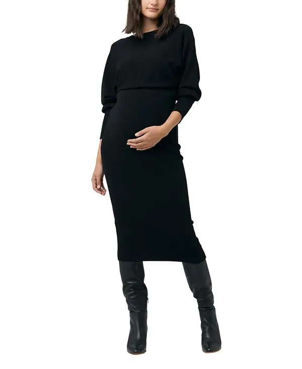 kowtow knit dress Shop Tank Swing Dress - Black | Kowtow Clothing main image 1