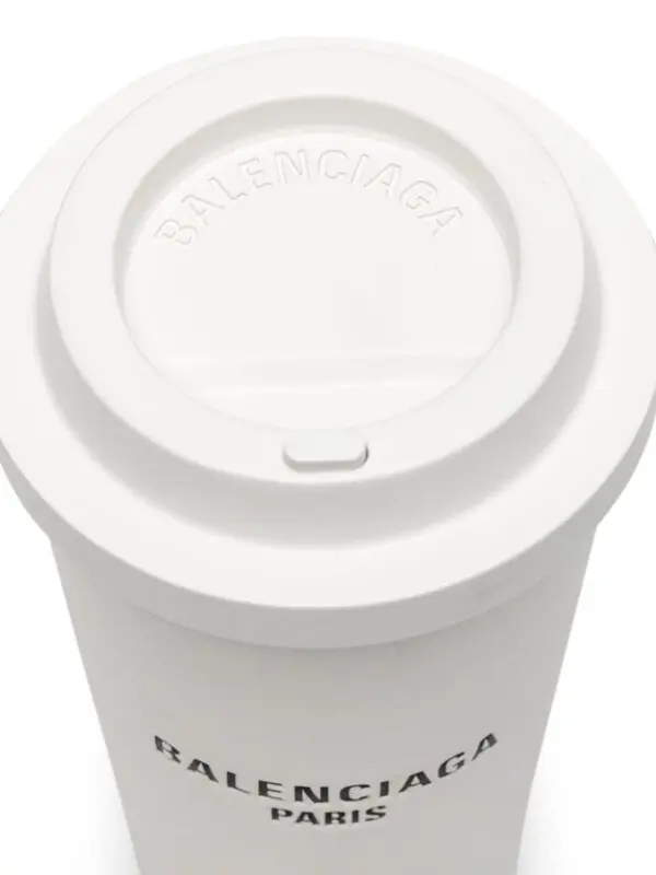 Balenciaga 9 Am Clutch - White