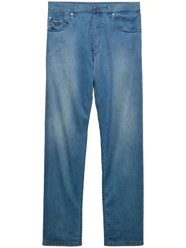 Prada Five-pocket Denim Jeans - Blue