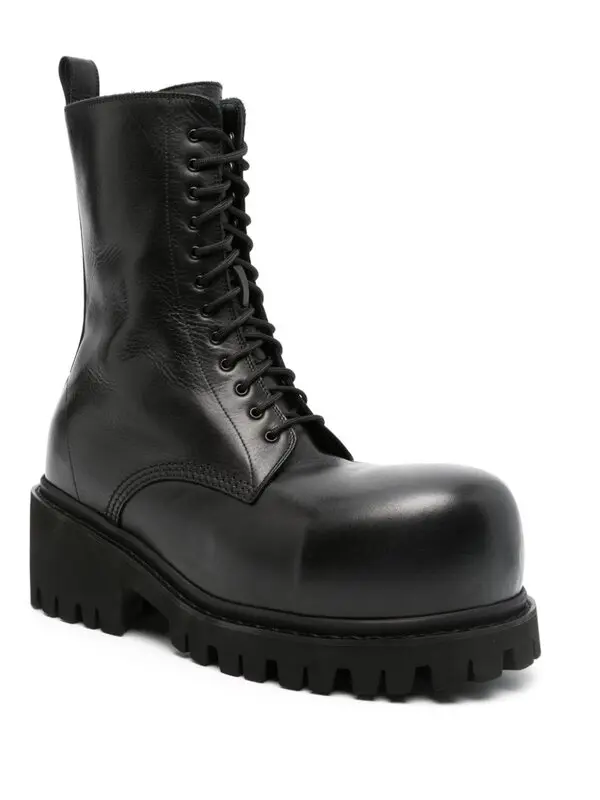 Balenciaga Stomper Boots - Black | Editorialist