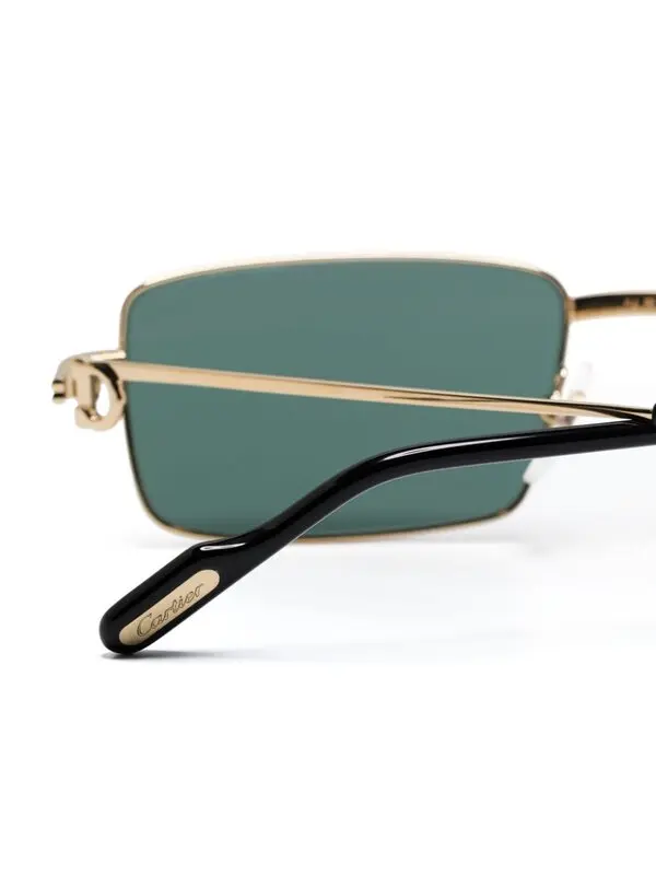 Cartier Rectangle-frame Sunglasses